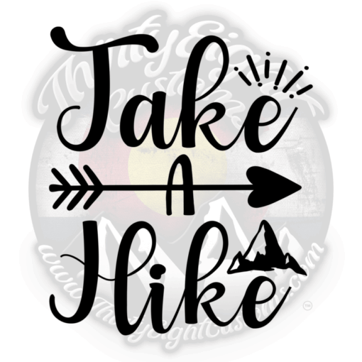 Take A Hike – Decal – Thirty Eight Customs